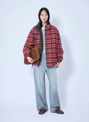 Miu Miu Padded Jacket With High Collar