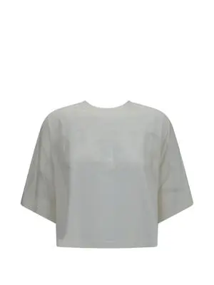 Burberry Logo Cotton T-shirt - Multicolor