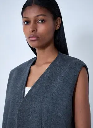 Bottega Veneta Double Face Wool Vest