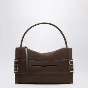 JW Anderson Loafer Suede And Calf Leather Bag - Brown