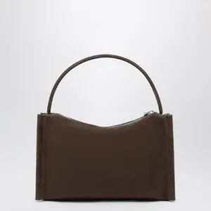 JW Anderson Loafer Suede And Calf Leather Bag - Brown