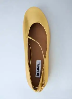 JIL SANDER Elyss Ballerina Flats
