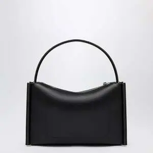 JW Anderson Loafer Bag In Calfskin Leather - Black