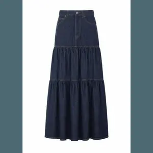 Saint Laurent Denim Skirts