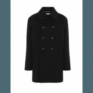 Saint Laurent Double Breasted Coat