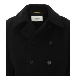 Saint Laurent Double Breasted Coat