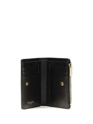 Saint Laurent Niki Vintage Leather Bifold Wallet