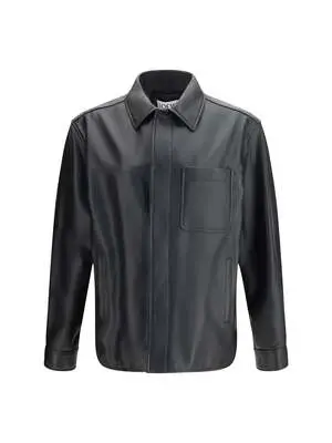 Loewe Leather Jacket - Black