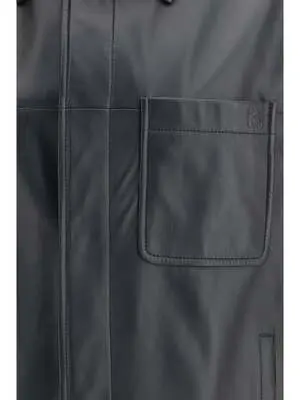 Loewe Leather Jacket - Black