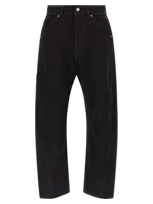 LEMAIRE Twisted Workwear' Jeans - Black
