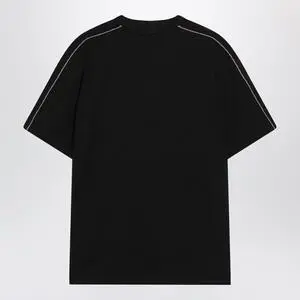 Burberry Cotton T-shirt With Check Trim