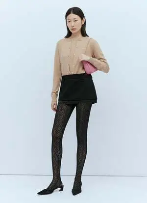 Miu Miu Velour Mini Skirt