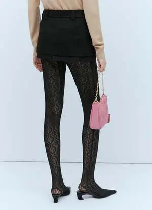 Miu Miu Velour Mini Skirt