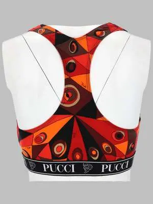 Emilio Pucci Top Bra Con Stampa