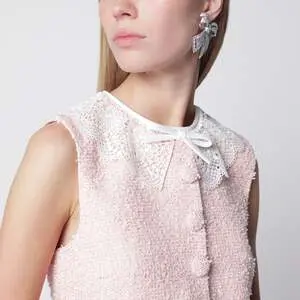 SELF-PORTRAIT Bouclé Mini Dress