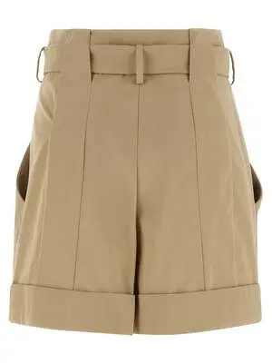 Balmain Cotton Gabardine Shorts
