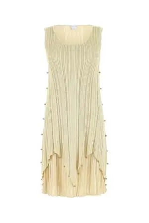 Bottega Veneta Polyester Blend Dress - Gold