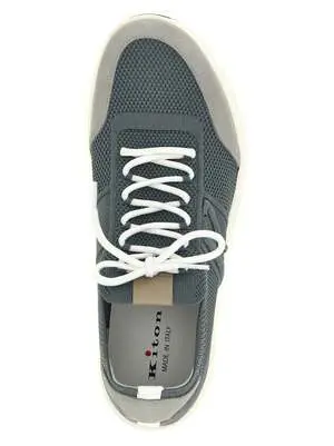 Kiton Technical Cotton Sneakers - Gray