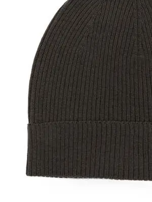 Rick Owens Wool Knitted Beanie