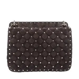 Valentino Garavani Rockstud Spike Crossbody Bag - Brown