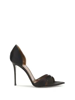 GIUSEPPE ZANOTTI Lumière Mules Sandals - Black