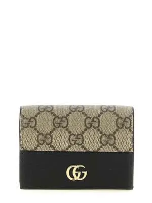 Gucci Gg Marmont Two-tone Wallet - Multicolor