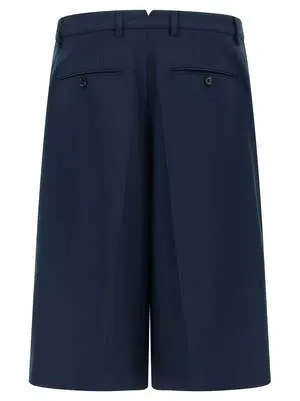 AMI Paris Fresh Wool Bermuda Shorts