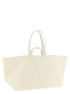 A.p.c. Le Drummer Toile' Large Shopping Bag - Cream