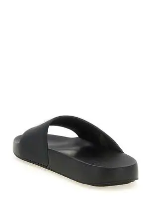 Givenchy Label' Mules - Black