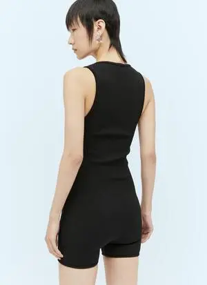 Bottega Veneta Textured Crepe Jumpsuit