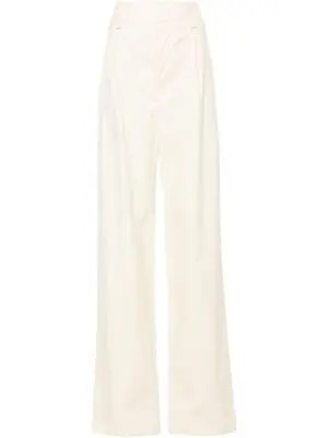 Saint Laurent Wide Leg Pants - Multicolor