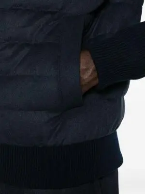 Herno Quilted High Neck Coat