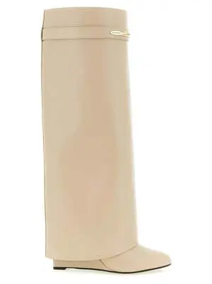 Givenchy Shark Pinch' Boots - Cream