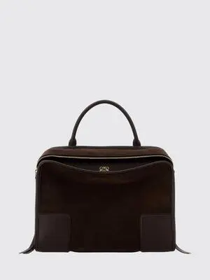 Loewe Amazona 180 Suede Bag - Cream
