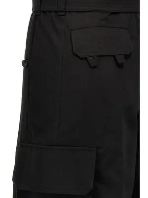 Saint Laurent Cassandre Bustier Jumpsuit - Black