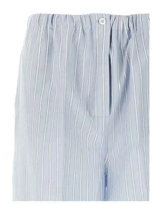Prada Striped Straight Leg Pants