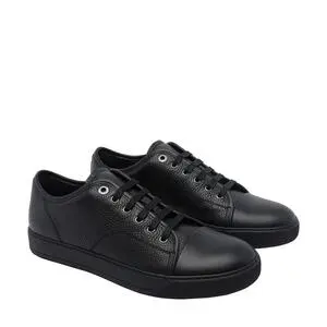 LANVIN Dbb1 Leather Sneakers - Black