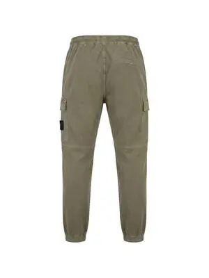 Stone Island Cotton Cargo Trousers - Multicolor