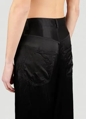Balenciaga Five Pocket Satin Pants