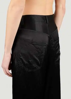 Balenciaga Five Pocket Satin Pants
