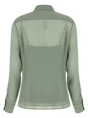 Max Mara Silk Crêpe De Chine Shirt