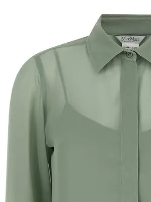 Max Mara Silk Crêpe De Chine Shirt