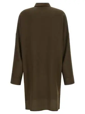 TOM FORD Silk Crêpe De Chine Tunic Dress - Green