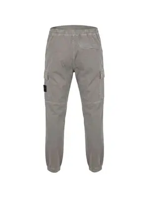 Stone Island Cotton Cargo Trousers