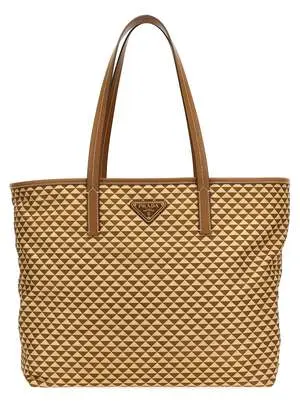 Prada PRADA Symbole Shopping Bag Multicolor