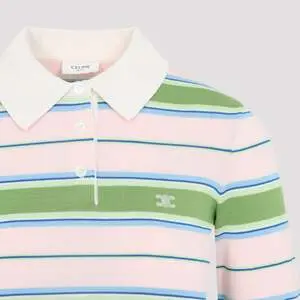 Celine Polo Sweater - Green