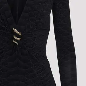 Roberto Cavalli Serpentine Mini Dress