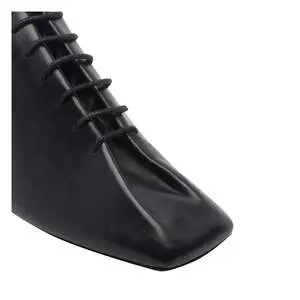 LEMAIRE Souris Classic Derbies 55mm Heel - Black