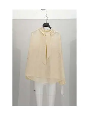 Dior Silk Tie-detailed Blouse - Multicolor