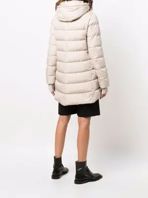 Herno A-shape Midi Down Jacket - Multicolor
